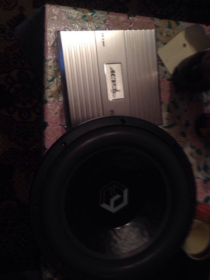 Уральчик AS D-12.3 спарка ACV lx-2.60s[ by Loud Sound] — Mazda 323 V, 1,5 л, 1998 года ...