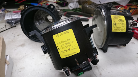 XBJ000080 Фара дальнего света в сборе Jaguar Land Rover | Запчасти на ...