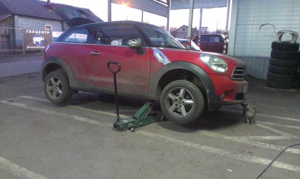Переобул — MINI Paceman, 1,6 л, 2014 года | шины | DRIVE2