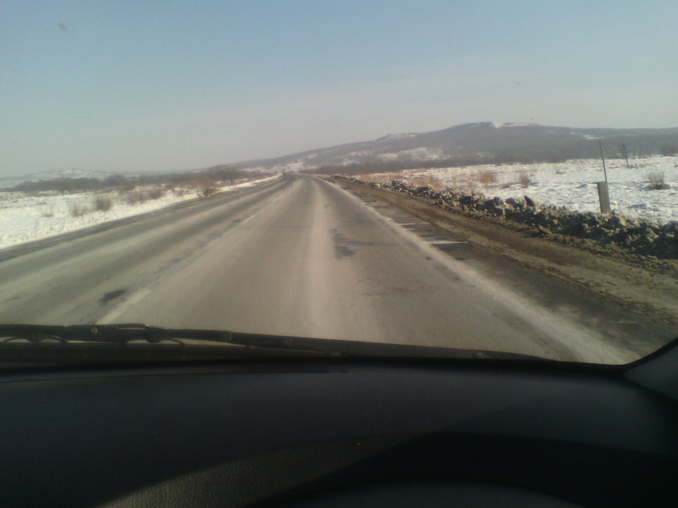 Поездка в Спасск-Дальний и обратно — Daihatsu Mira (L275/L285), 0,7 л ...