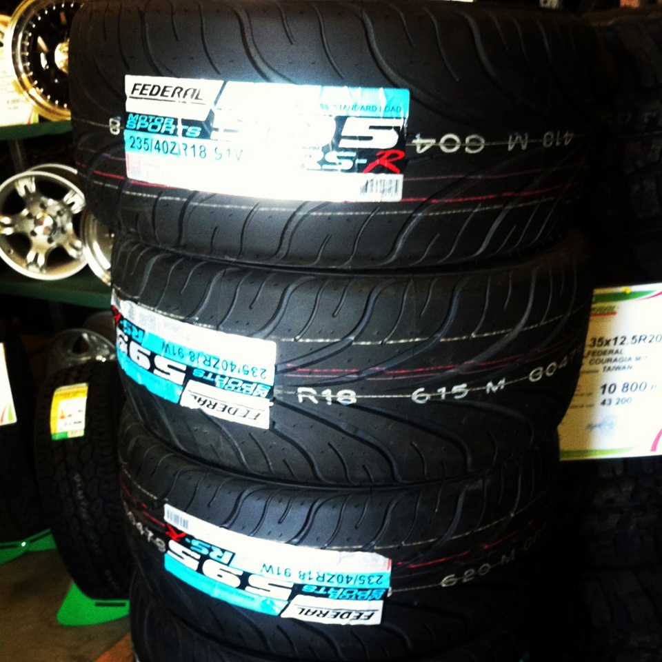 Теперь federal rsr — Subaru Legacy (BL/BP), 2 л, 2008 года | шины | DRIVE2