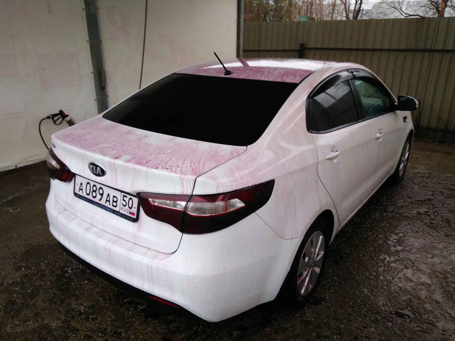 Очистка кузова leraton m2 — KIA Rio (3G), 1,6 л, 2013 года | стайлинг ...