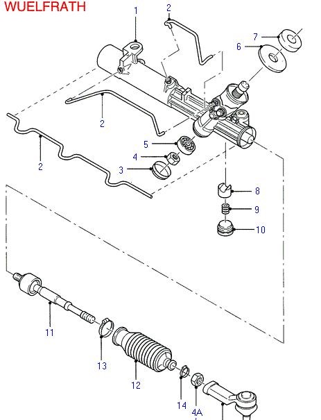 ремкомплекты рулевой(добавил сальник верхний Wuelfrath) — Ford Escort ...
