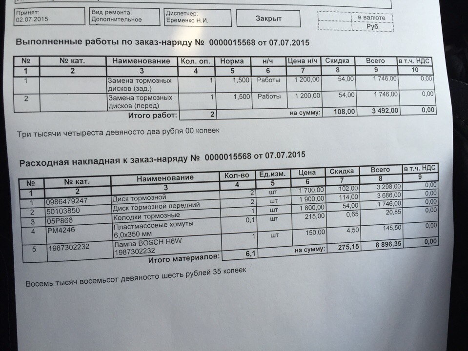 Замена тормозных дисков и передних колодок — Volkswagen Passat CC, 1,8 ...