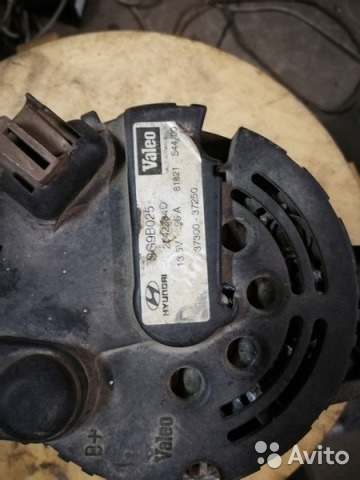 3730037250 Генератор KIA HYUNDAI | Запчасти на DRIVE2
