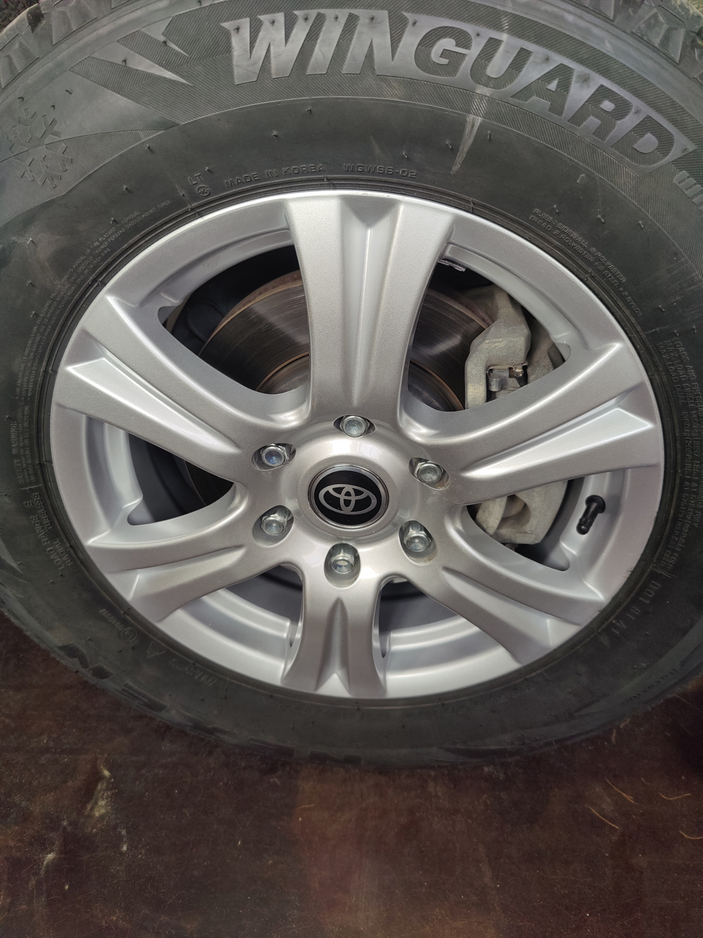 Диски на зимние шины — Toyota HiAce (H300), 3,5 л, 2021 года | колёсные диски | DRIVE2