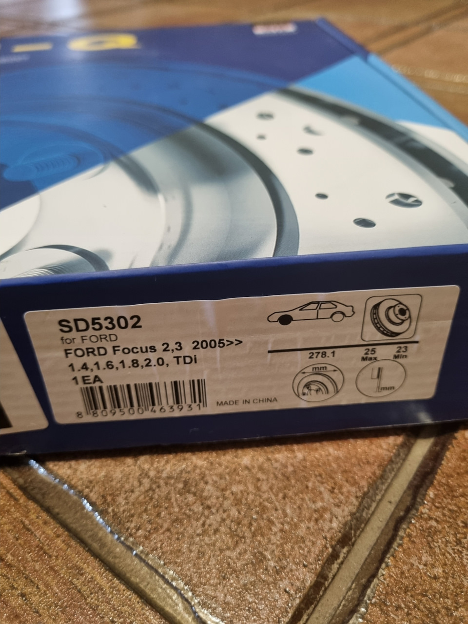 SD5302 Диск тормозной SANGSIN | Запчасти на DRIVE2