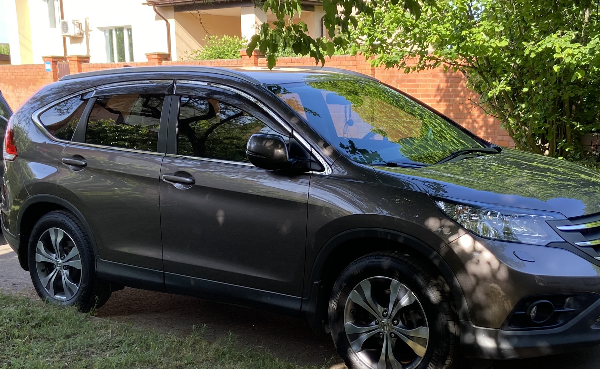 Тонировка — Honda CR-V (RM), 2 л, 2014 года | стайлинг | DRIVE2