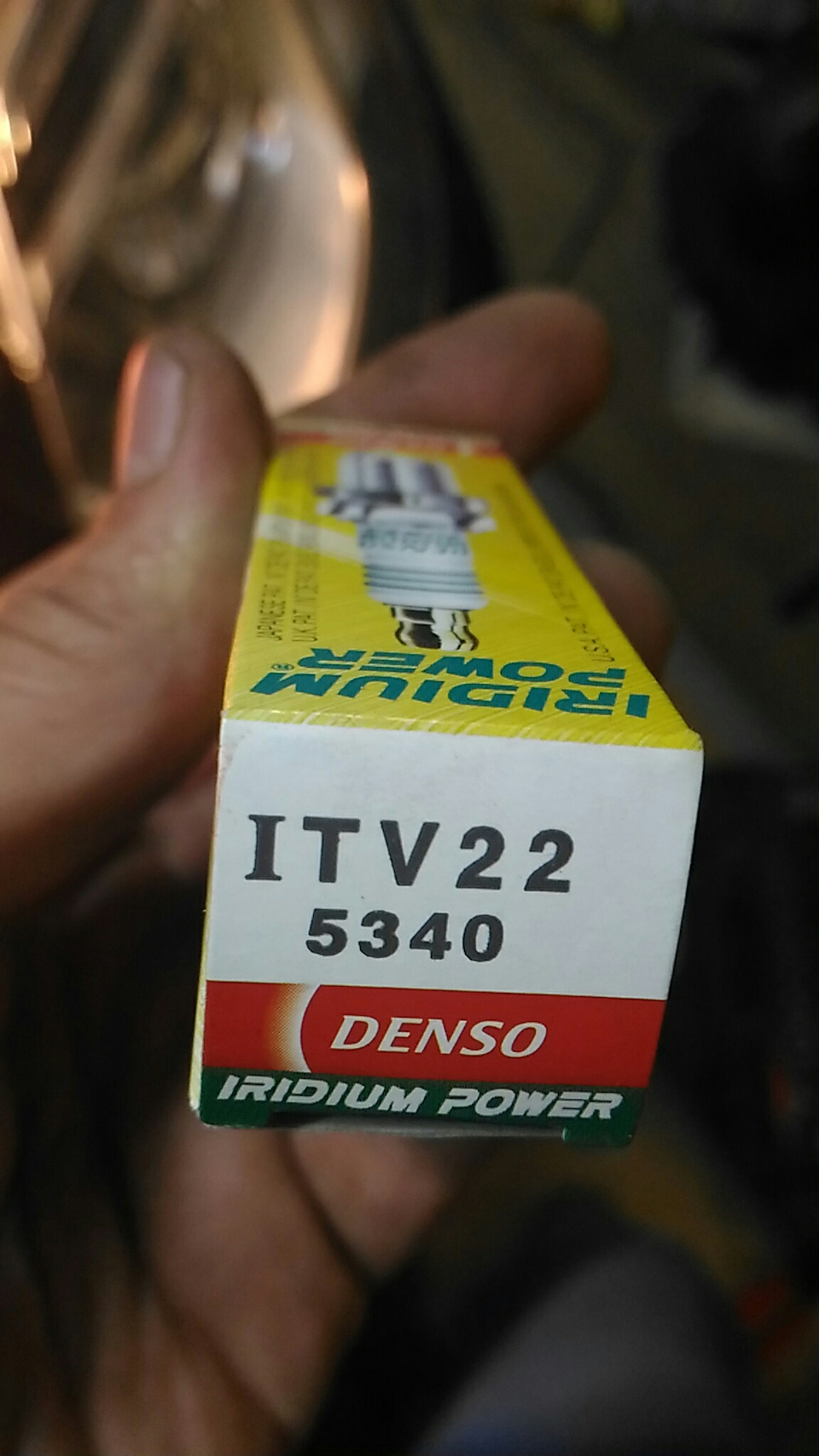 ITV22 Свеча (iridium power) itv22 DENSO | Запчасти на DRIVE2