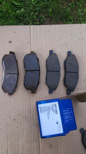 SP1383 Колодки дисковые передние SANGSIN | Запчасти на DRIVE2