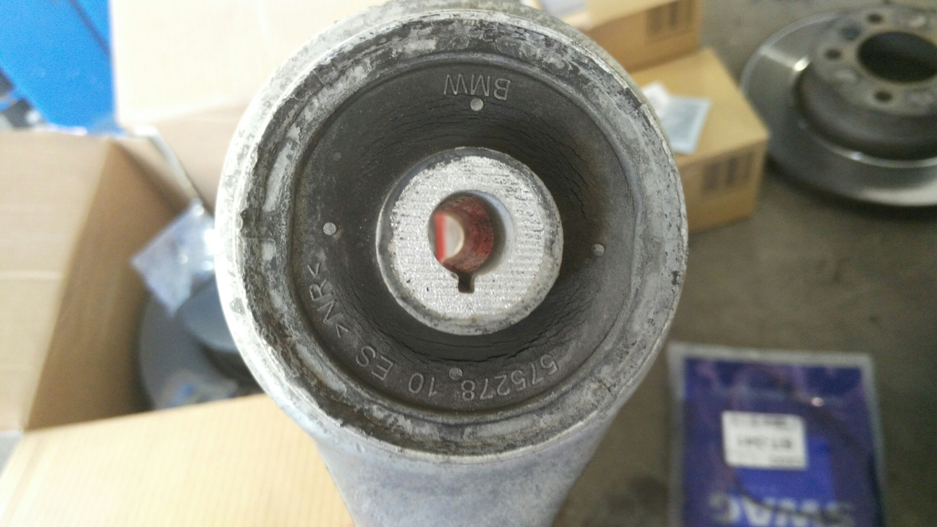 Замена колодок+диски и опоры(салентблоки) — BMW 1 series (F20), 4,4 л ...