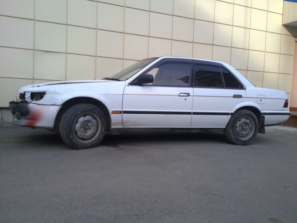 фото её полностью в круговую — Nissan Bluebird (U12), 1,8 л, 1989 года ...