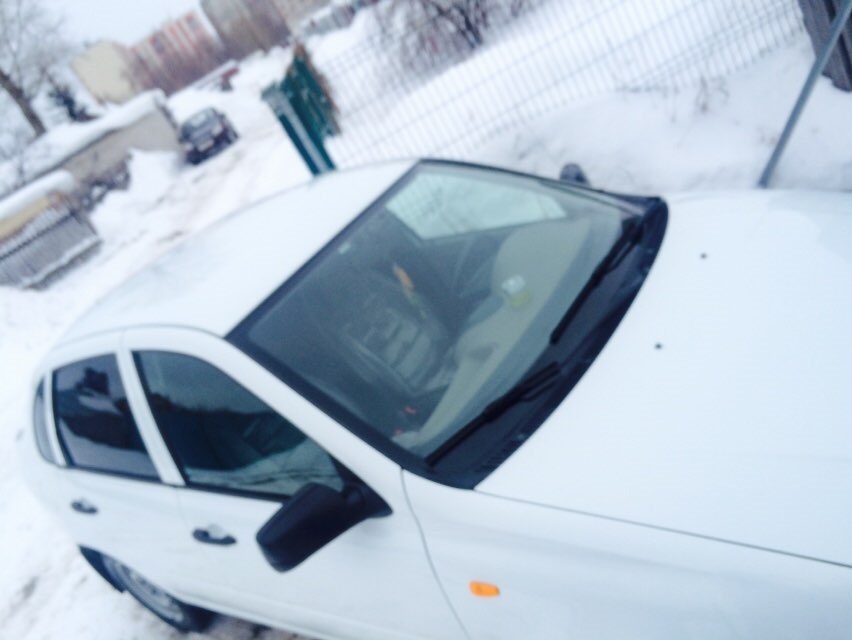 Помылись и сняли колпаки — Lada Калина седан, 1,6 л, 2010 года | просто ...