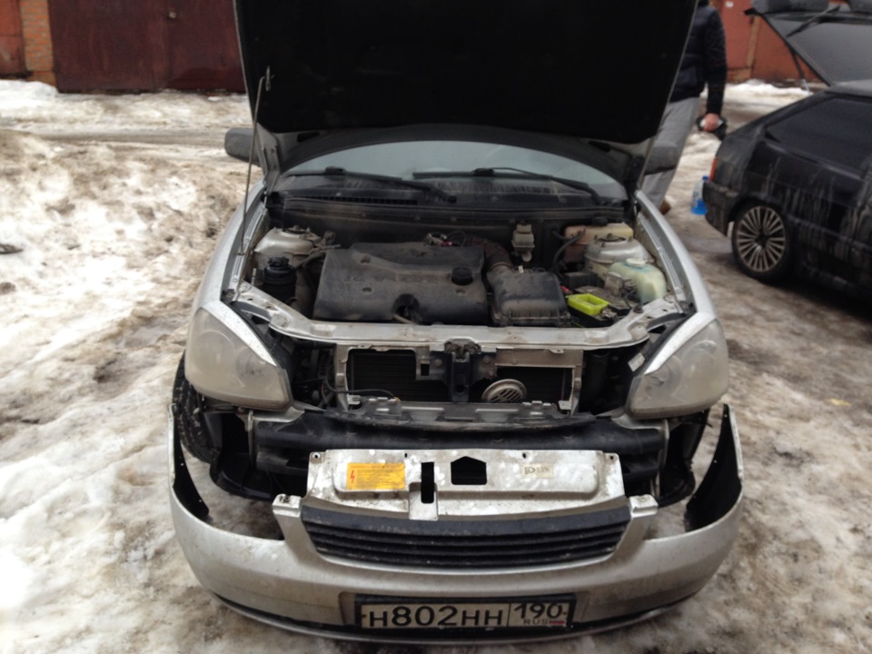 Лампы в ПТФ — Lada Приора хэтчбек, 1,6 л, 2009 года | своими руками ...