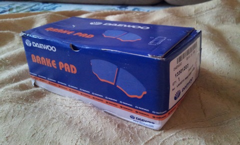 13301207 Колодки тормозные передние GM | Запчасти на DRIVE2