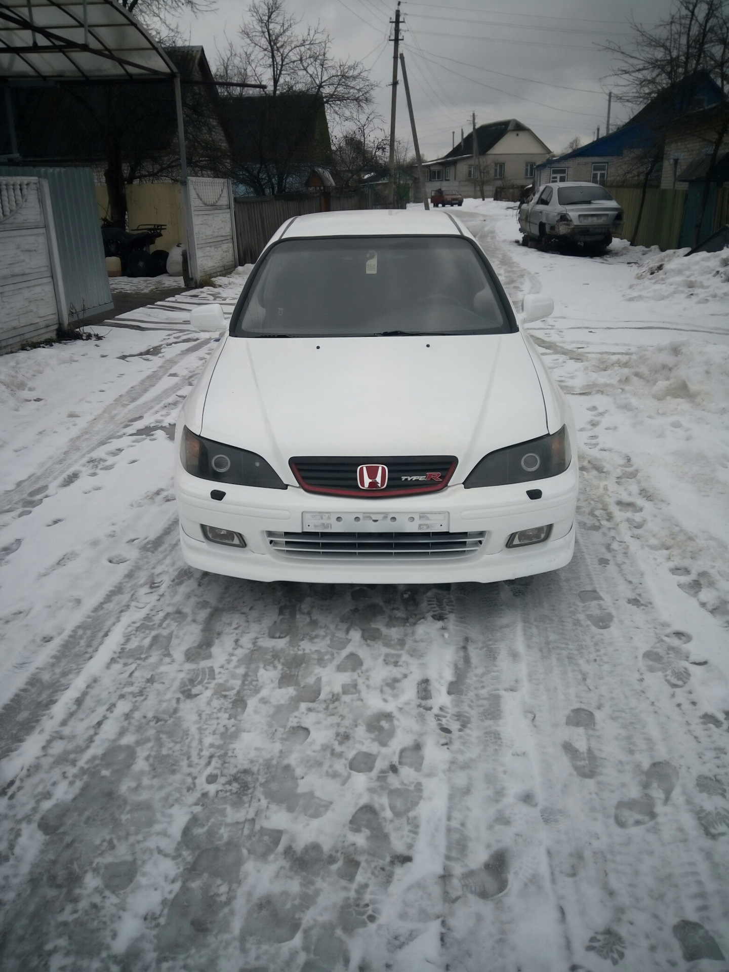 Значек на в морду))) — Honda Accord Type R (CH1), 2,2 л, 2001 года ...