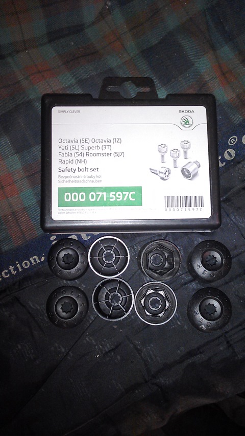 000071597 Секретки на колеса VAG | Запчасти на DRIVE2