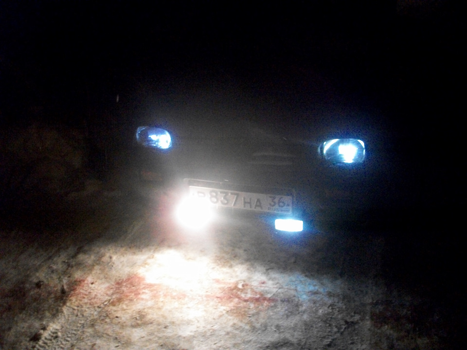 диодные лампы в ПТФ — КАМАЗ 11113 Ока, 1998 года | электроника | DRIVE2