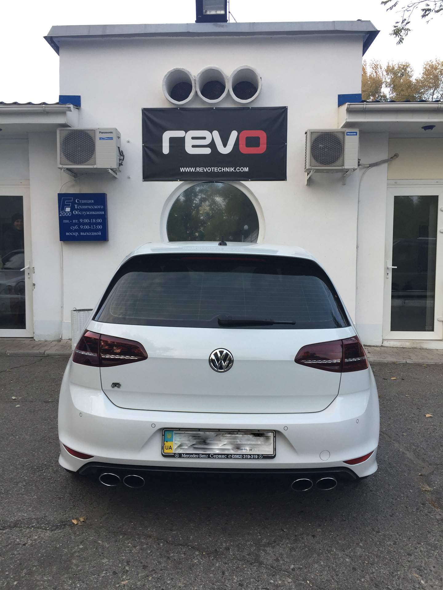 Chiptuning Volkswagen Golf 7R — Revo-Dnepr на DRIVE2