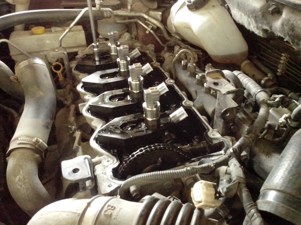 Форсунки (замена) — Nissan X-Trail I (t30), 2,2 л, 2002 года | визит на ...