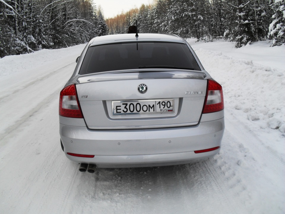 Диодные задние фары — Skoda Octavia A5 Mk2, 1,8 л, 2011 года | тюнинг ...