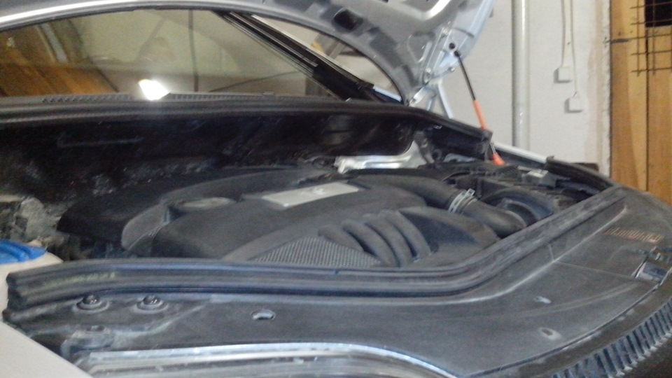 Уплотнительная резинка под капот) — Volkswagen Golf Plus, 1,6 л, 2008 ...