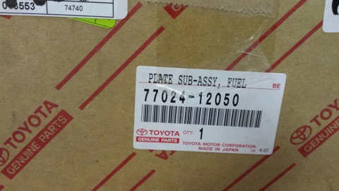 7702412050 Фильтр топливный TOYOTA COROLLA AXIO/FIELDER 12-/VITZ 05 ...