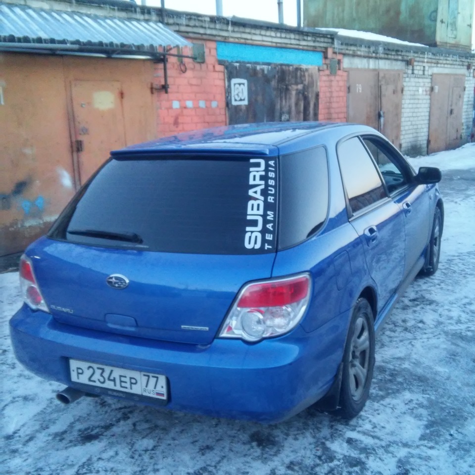 +5 к силе и +5 к карме. Путь субариста))) — Subaru Impreza (GD/GG), 2 л ...
