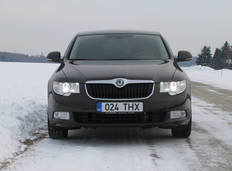 Видео разгона с 0 до 130 км/ч — Skoda Superb Mk2, 1,8 л, 2010 года ...