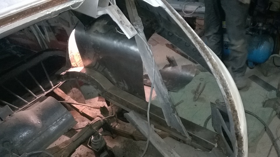 Сварка(часть1) — ГАЗ М-20 Победа, 2,1 л, 1956 года | кузовной ремонт ...