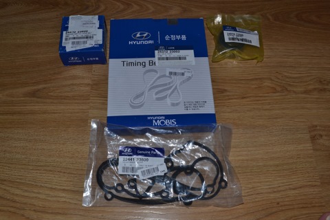 2441023500 Шкив натяжителя ремня грм KIA HYUNDAI | Запчасти на DRIVE2