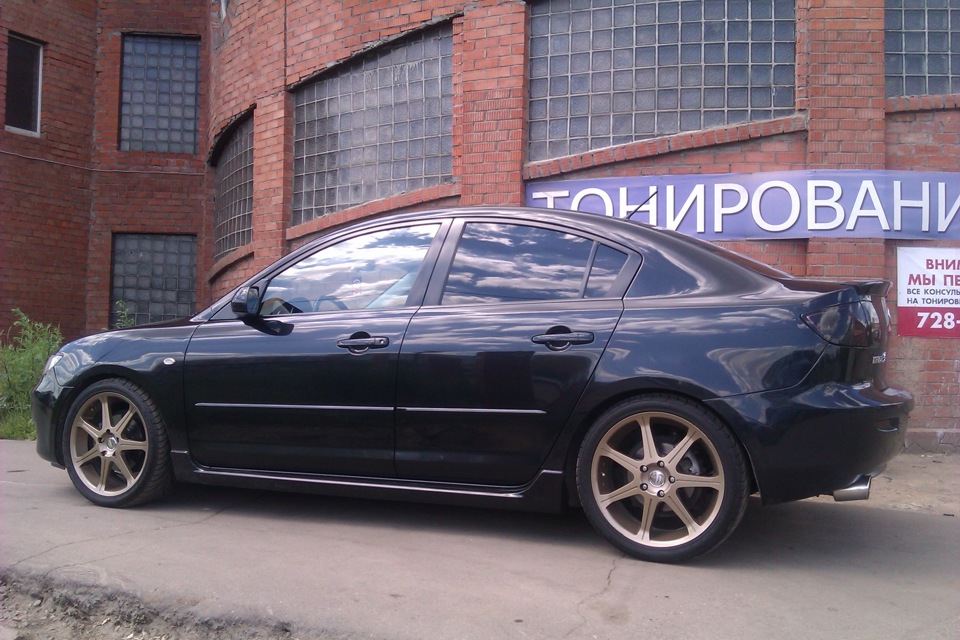 Пороги — Mazda 3 (1G) BK, 1,6 л, 2006 года | тюнинг | DRIVE2