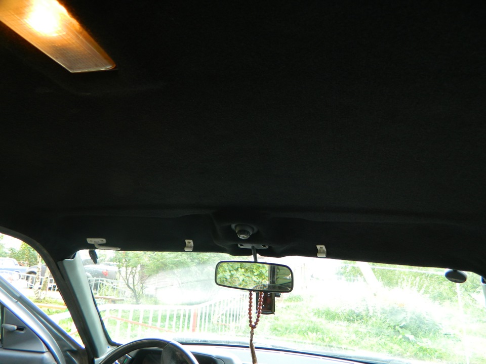 крыша в черный карпет — Lada 21124, 1,6 л, 2005 года | стайлинг | DRIVE2