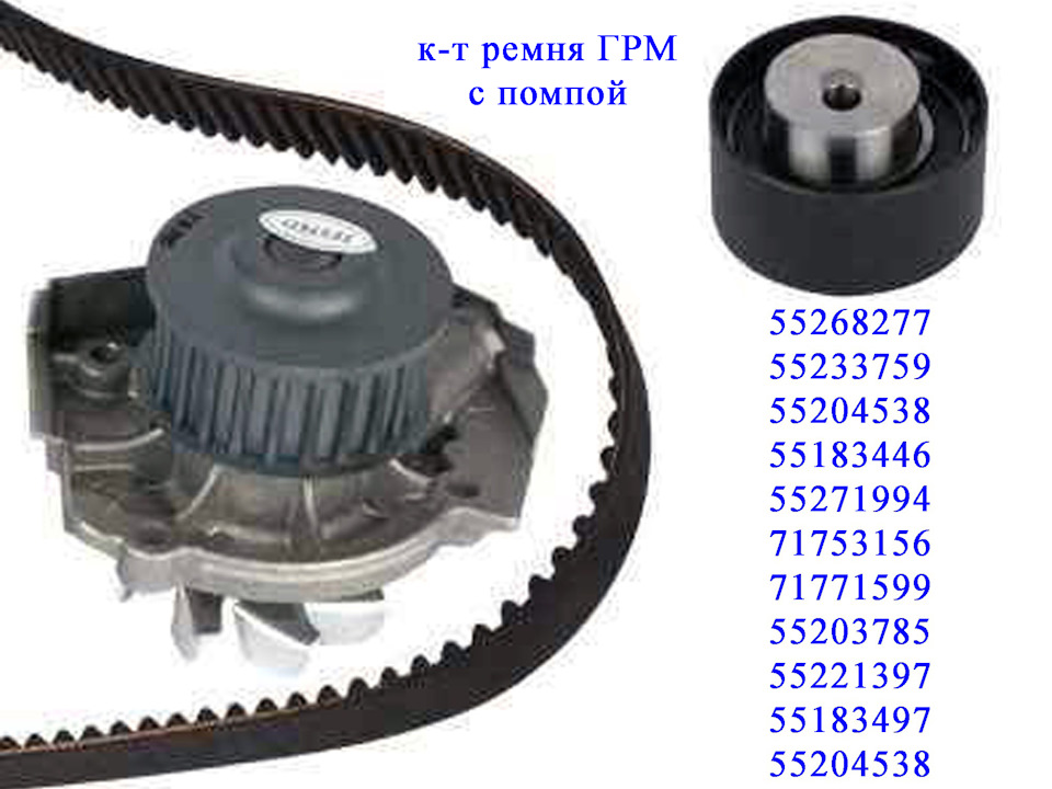 55221397 Помпа FIAT ALFA LANCIA | Запчасти на DRIVE2