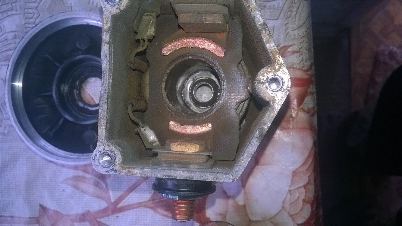 Ремонт стартера. UZ — Toyota Mark II (100), 2,5 л, 1996 года | своими ...