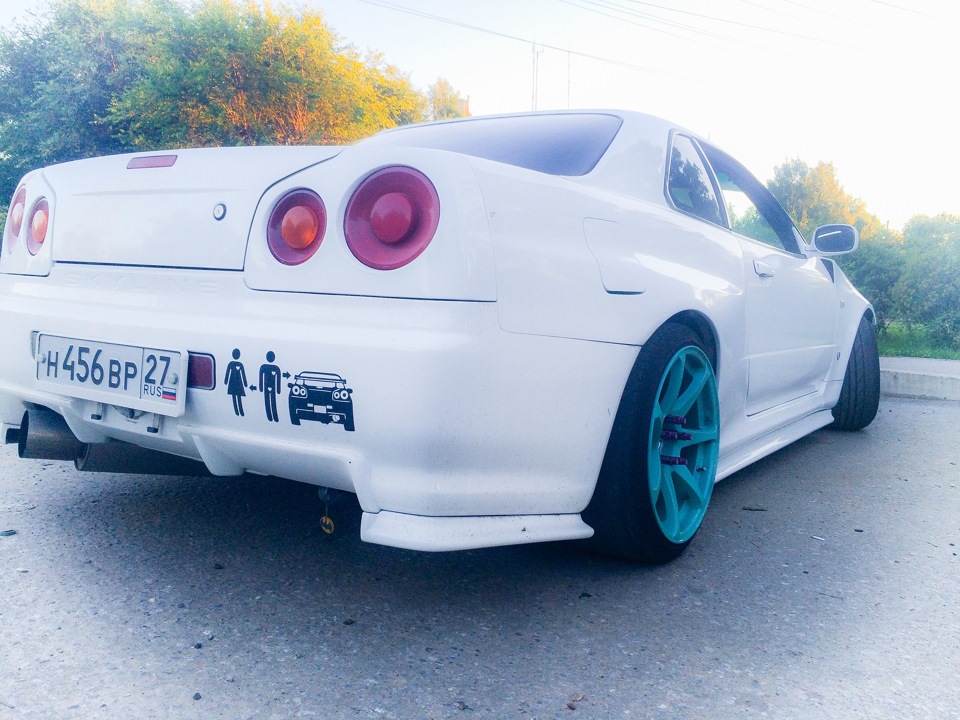 Просто фото — Nissan Skyline (R34), 2,5 л, 1998 года | фотография | DRIVE2