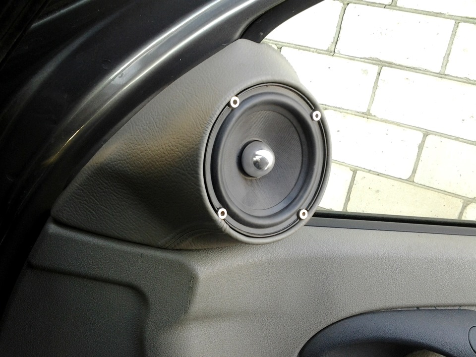 CarAudio (part-4) Подиум под Twiter — Lada Калина Хэтчбек (1G), 1,6 л ...
