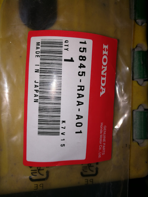 15845RAAA01 Прокладка фильтра клапана рециркуляции HONDA | Запчасти на ...