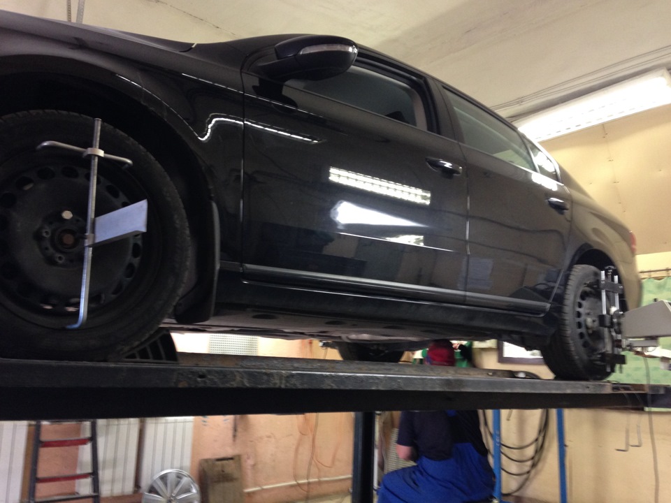 ТО-2 и последующие хозяйственный работы — Volkswagen Passat B7, 1,4 л ...