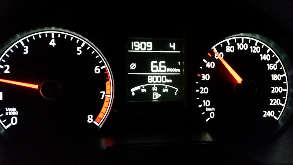 5000-8000км. — Volkswagen Polo Sedan, 1,4 л., 2016 года | наблюдение ...