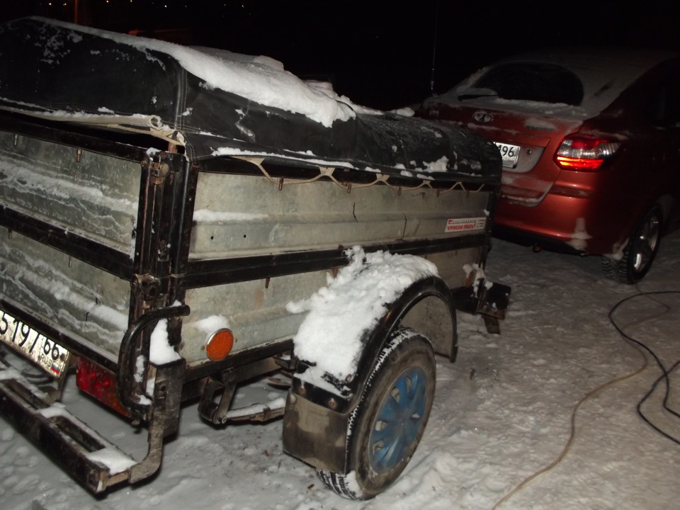 прицепное на гранту — Lada Гранта лифтбек, 1,6 л, 2014 года ...