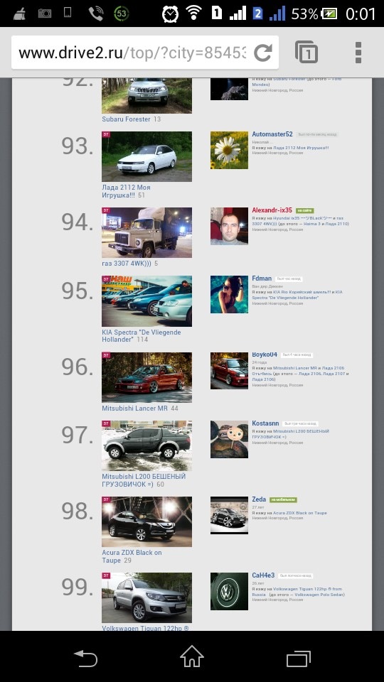 ха, мы в топе))) — газ 3307, 4,3 л, 1993 года | наблюдение | DRIVE2