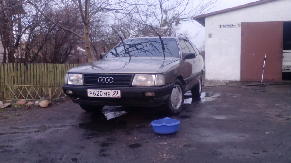 Первая мойка) — Audi 100 Avant (C3), 2,3 л, 1990 года | просто так | DRIVE2