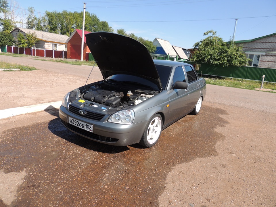 стойки демфи — Lada Приора седан, 1,6 л, 2012 года | другое | DRIVE2