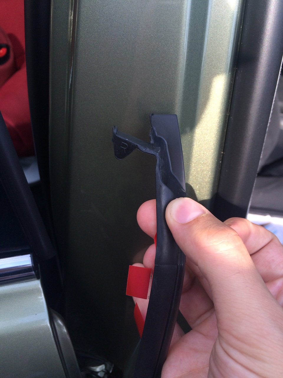 26.06.16 Дверные уплотнители — Lexus IS II, 2,5 л, 2008 года | стайлинг ...