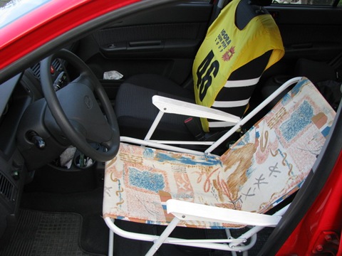 Спортивный "ковш" для водителя=) — Hyundai Getz, 1,4 л, 2007 года ...