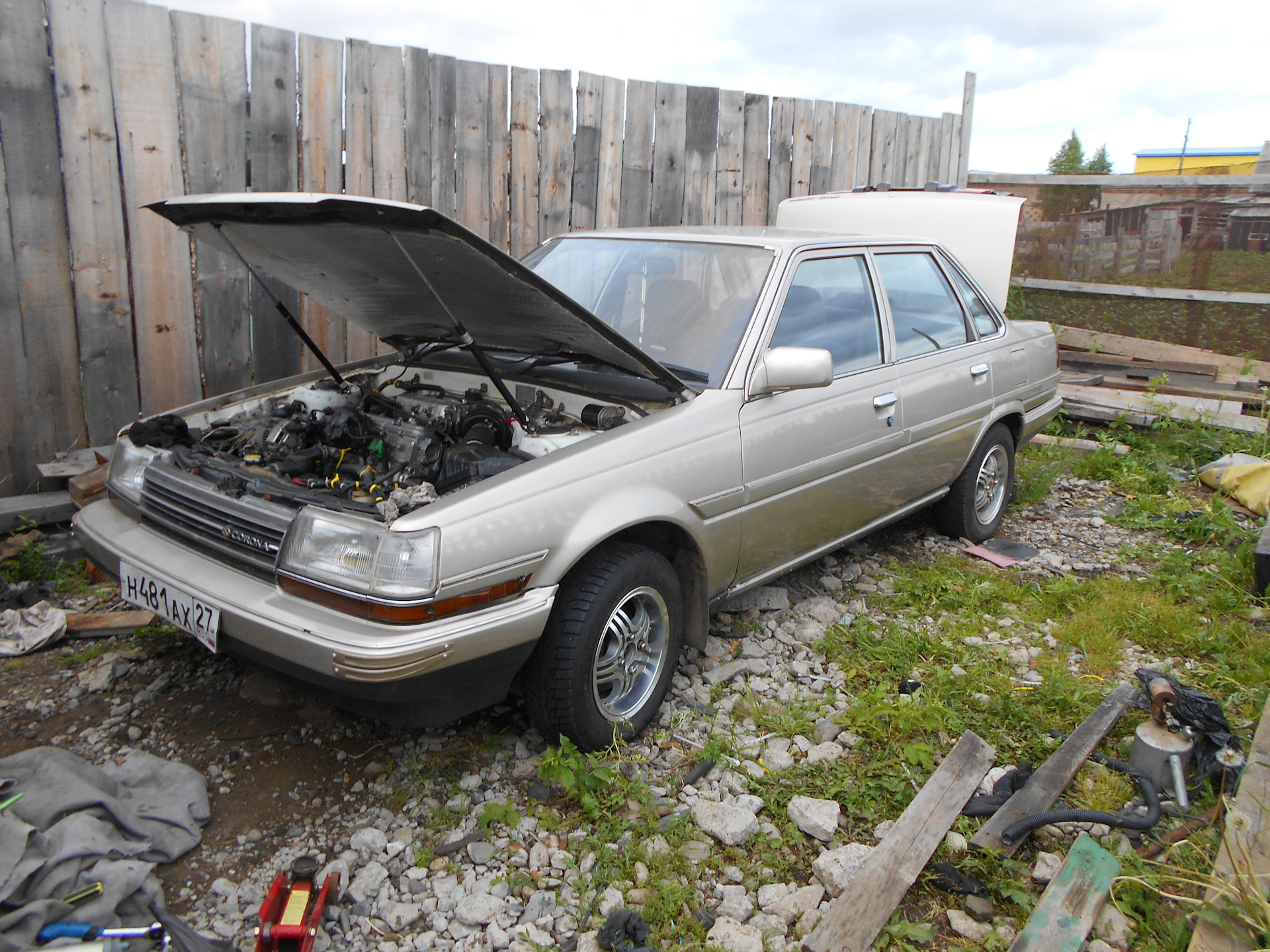 Запуск ЭФки не за горами…)) — Toyota Corona (T150/160), 1,8 л, 1985 ...