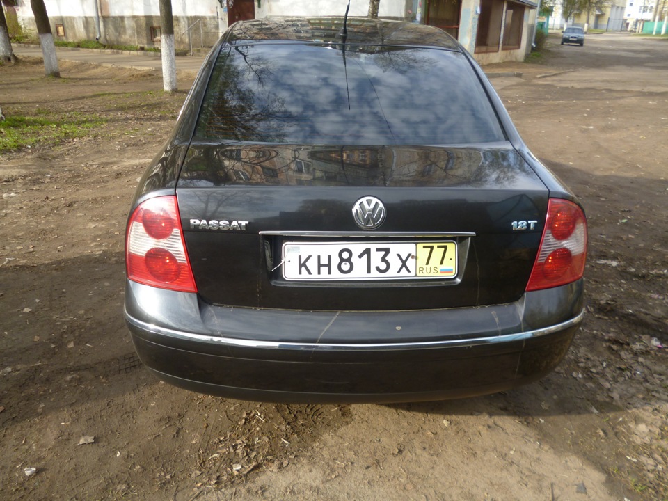Тонировка задних фонарей — Volkswagen Passat B5, 1,8 л, 2002 года ...