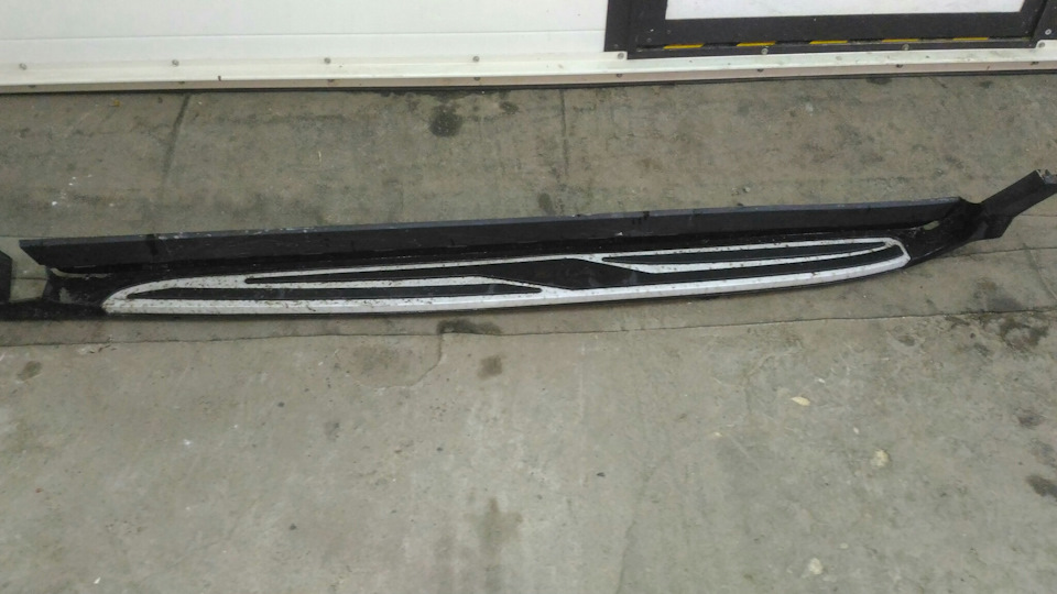 Накладки порогов. — Ford Kuga (2G), 1,6 л, 2016 года | стайлинг | DRIVE2