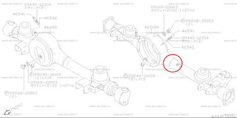 0924616010 ПРОБКА СЛИВНАЯ МАСЛЯНОГО КАРТЕРА. SUZUKI | Запчасти на DRIVE2